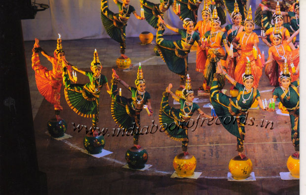 Most Numbers of Dancers Performed On Inverted Mud Pots - IBR