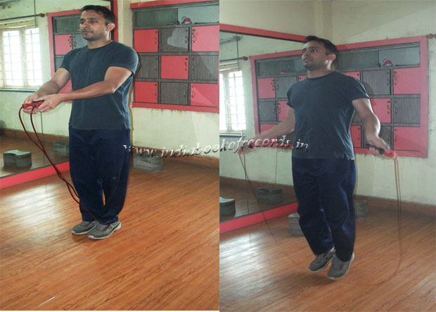 MOST SKIPS IN ONE HOUR - India Book of Records