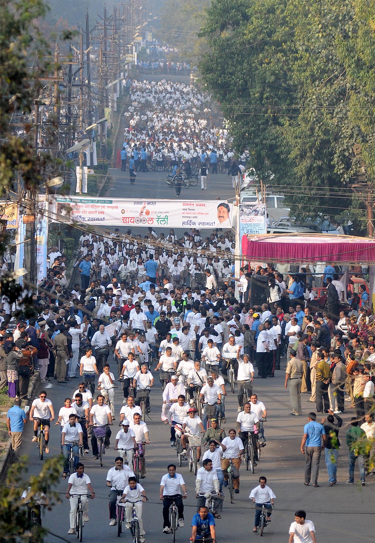 BIGGEST CYCLE RALLY - India Book of Records
